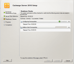 Removing Exchange 2010 roles - Virtualization Howto