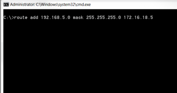 How to add a static route in Windows 7 - Virtualization Howto
