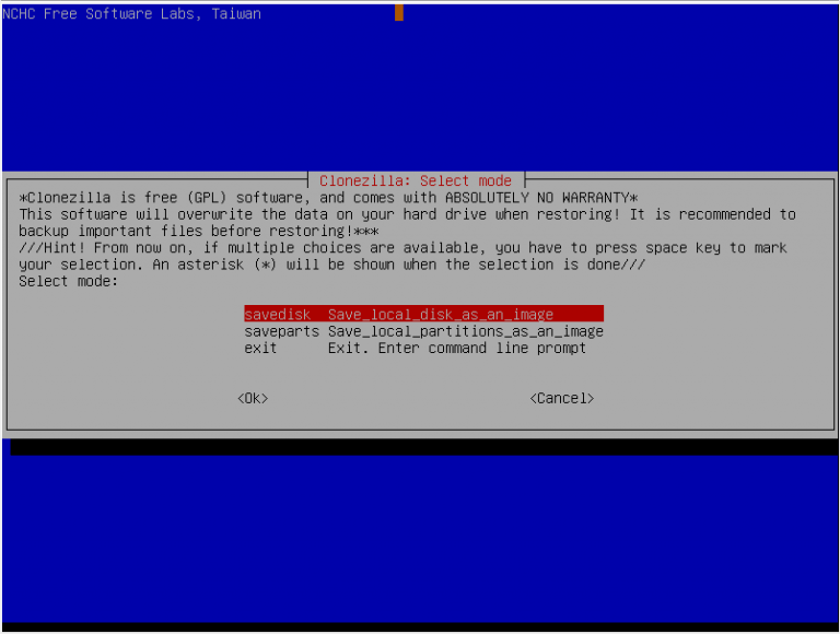 How To Clonezilla To Windows Nfs Share Virtualization Howto