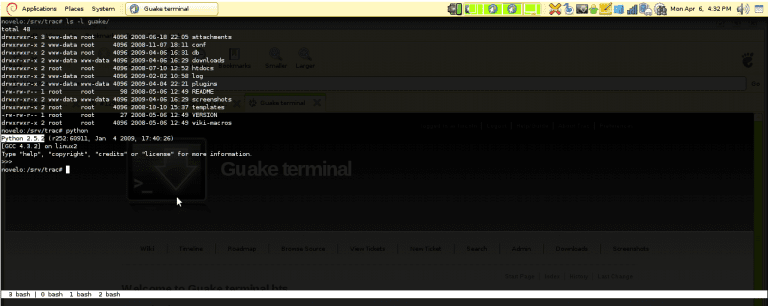 Install the coolest Ubuntu terminal software - Guake - Virtualization Howto