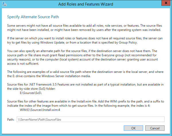Create a Windows SXS install share - Virtualization Howto