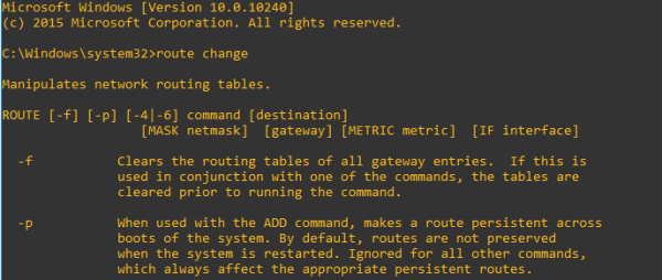 Change an existing Windows static route to persistent - Virtualization ...