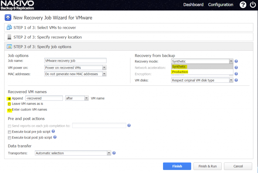Nakivo Backup & Replication v6.0 Install and Impressions ...