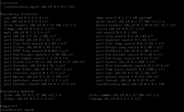 Installing Rapid Recovery agent Linux - Virtualization Howto