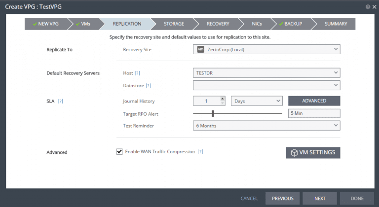 Zerto basic setup and configuration - Virtualization Howto
