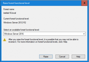 Upgrade Windows Server 2012 R2 Domain Controller to Windows Server 2016 ...