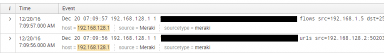 Configure Splunk for Meraki MX - Virtualization Howto