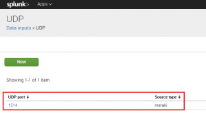 Configure Splunk for Meraki MX - Virtualization Howto