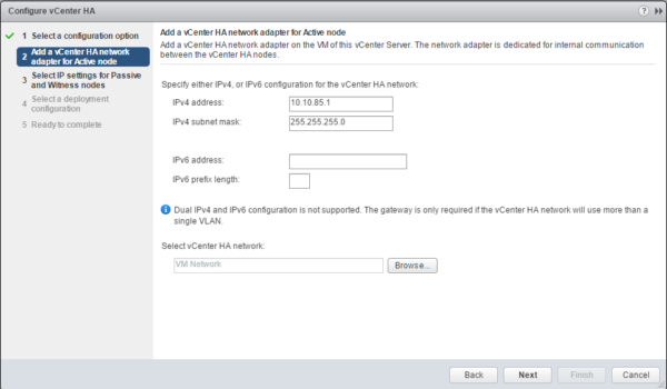 How to Configure VMware VCSA 6.5 HA - Virtualization Howto