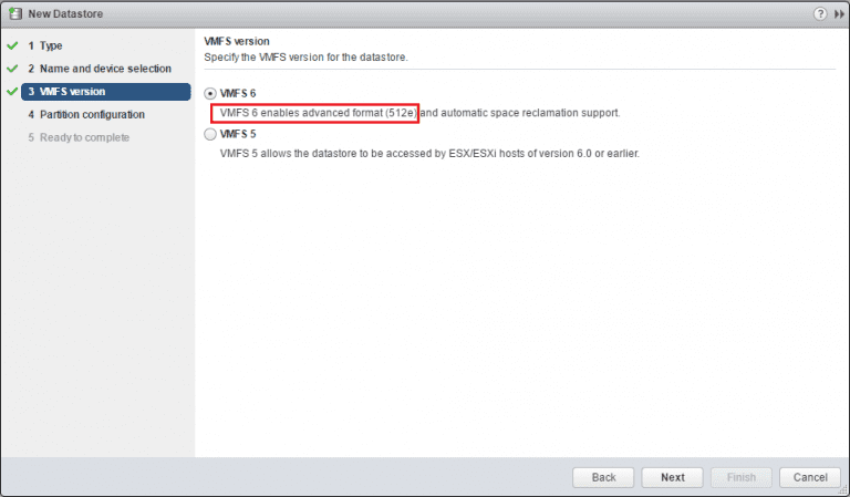 How To Create Vmfs 6 Datastore In Vmware Vsphere 65 Virtualization Howto