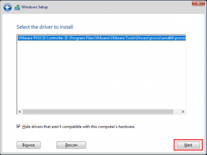 Windows Server 2016 Install VMware Paravirtual SCSI controller ...