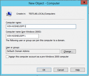Windows Server 2016 Server Core the machine is already joined to the domain - Virtualization Howto