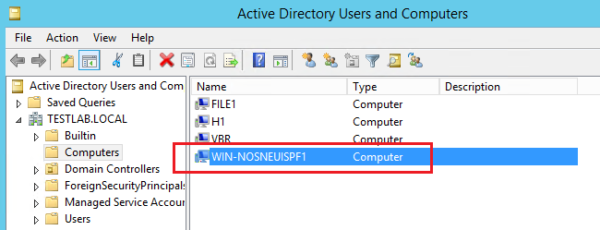 Windows Server 2016 Server Core the machine is already joined to the domain - Virtualization Howto
