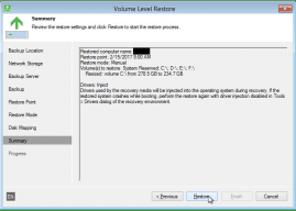 Veeam Windows Agent Bare Metal Restore to VM - Virtualization Howto