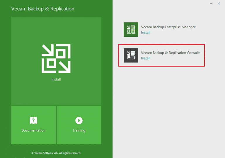 Install Veeam 95 Backup And Replication Remote Console With Powershell Snapin Virtualization