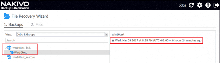 Restoring Hyper V Vms With Nakivo Backup And Replication V7 Virtualization Howto