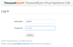 Installing and Configuring Thousandeyes Enterprise Agents - Virtualization Howto