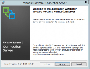 Installing VMware Horizon View 7.1 Connection Server - Virtualization Howto