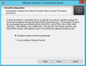 Installing VMware Horizon View 7.1 Connection Server - Virtualization Howto