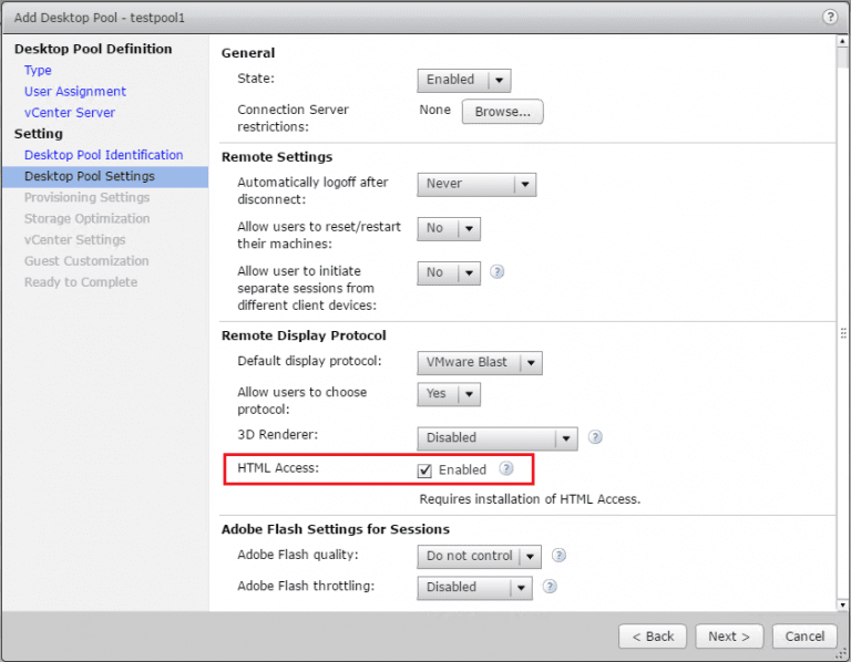 Create VMware Horizon View 7.1 Desktop Pool - Virtualization Howto