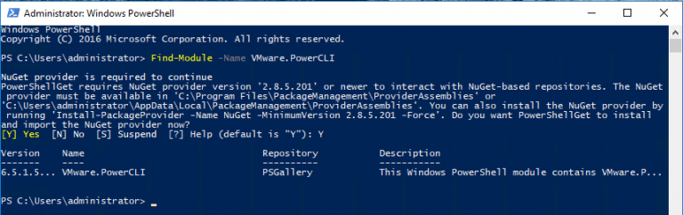 VMware PowerCLI 6.5.1 New Way to Install - Virtualization Howto