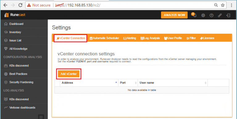 Automate VMware Best Practices with Runecast Analyzer - Virtualization Howto