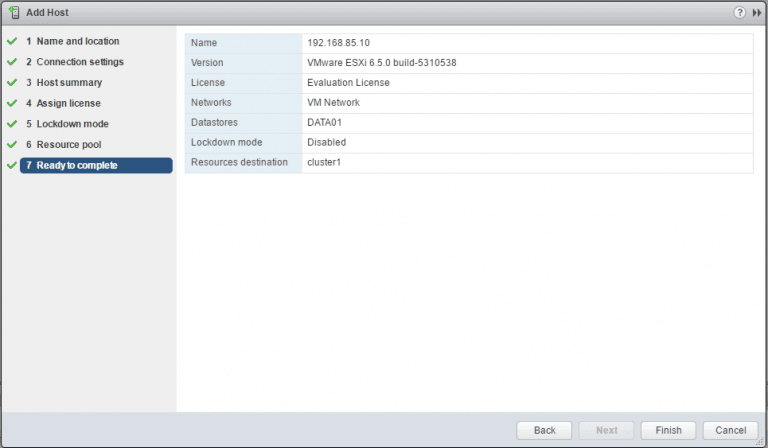 Configure VMware vSphere Cluster with Web Client or PowerCLI - Virtualization Howto
