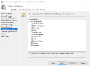 Install and Configure Windows Server 2016 WSUS - Virtualization Howto