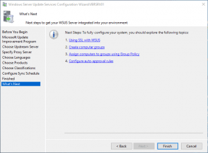 Install and Configure Windows Server 2016 WSUS - Virtualization Howto