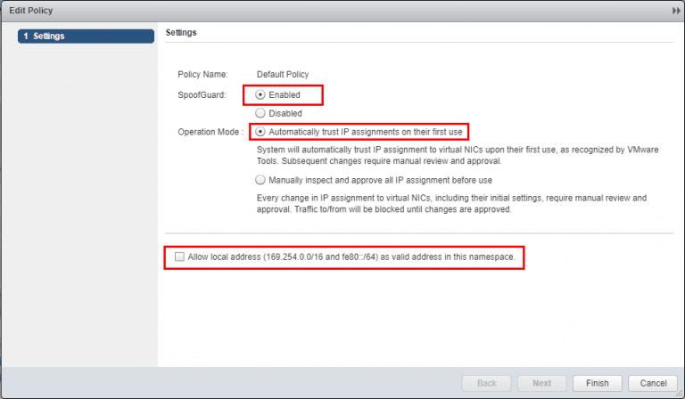 What is VMware NSX SpoofGuard - Virtualization Howto