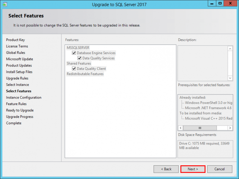 Upgrade SQL Server 2016 to 2017 - Virtualization Howto