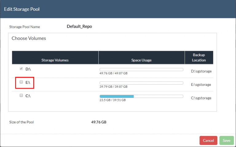 Adding Backup Space with Vembu BDR Suite Storage Pools - Virtualization Howto
