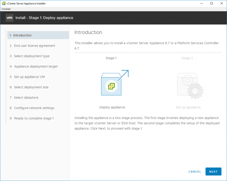 VMware VCSA 6.7 New Features Installation and Configuration ...