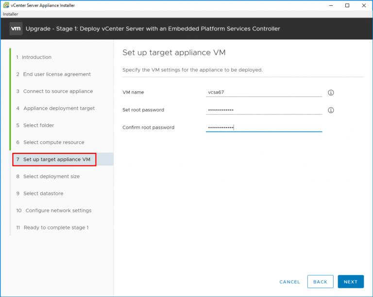 Upgrading to VMware vCenter Server VCSA 6.7 - Virtualization Howto
