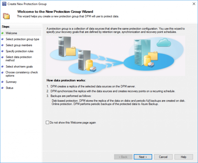 Create Vmware Data Protection Group Microsoft Azure Backup Server Virtualization Howto