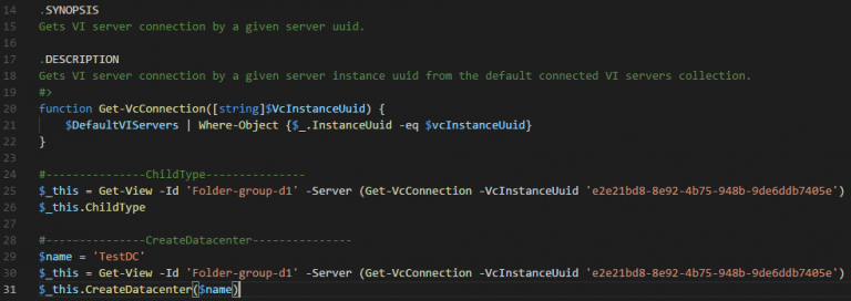 VMware HTML5 Web Client Fling PowerCLI Code Capture - Virtualization Howto