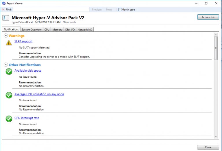 Monitoring Hyper-V Performance with Server Performance Advisor ...