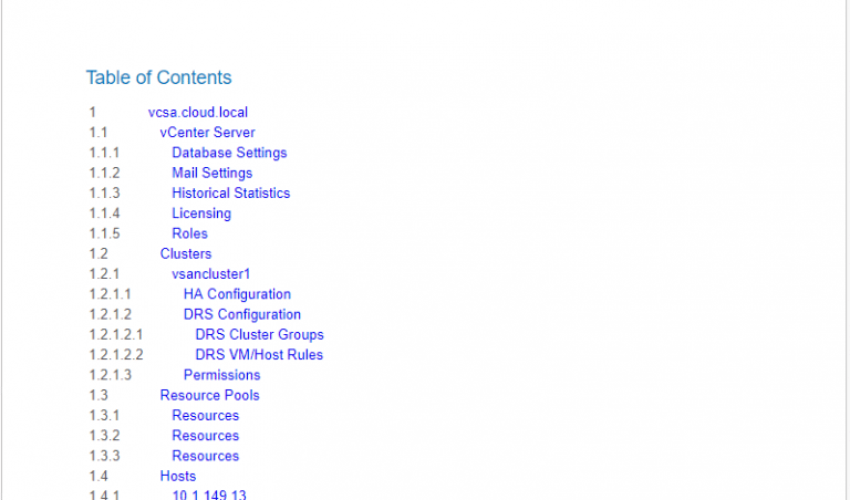 Automate Vmware Vsphere Documentation With Powershell And Powercli Virtualization Howto