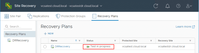 Testing a Disaster Recovery Plan with VMware Site Recovery Manager SRM ...