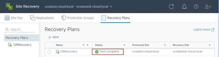 Testing a Disaster Recovery Plan with VMware Site Recovery Manager SRM ...