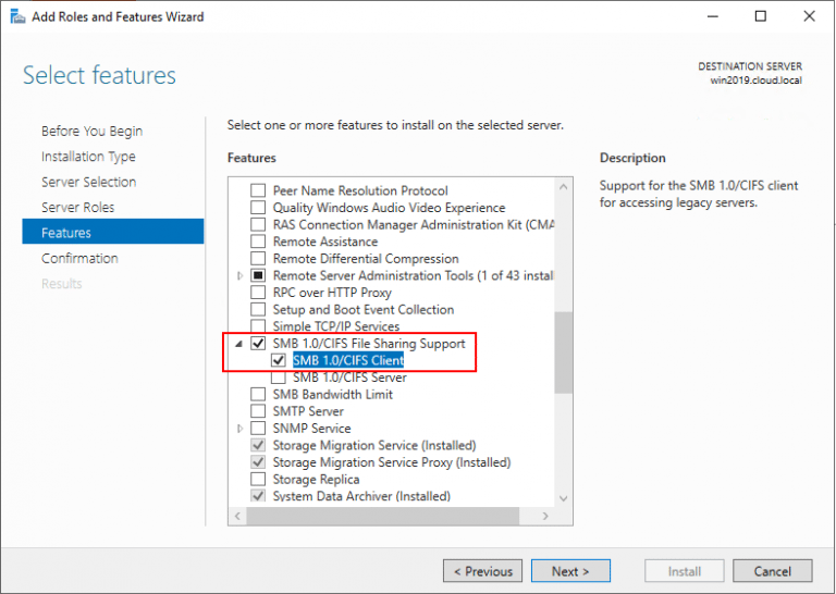 Migrate from Windows Server 2003 to Windows Server 2019 with Storage ...