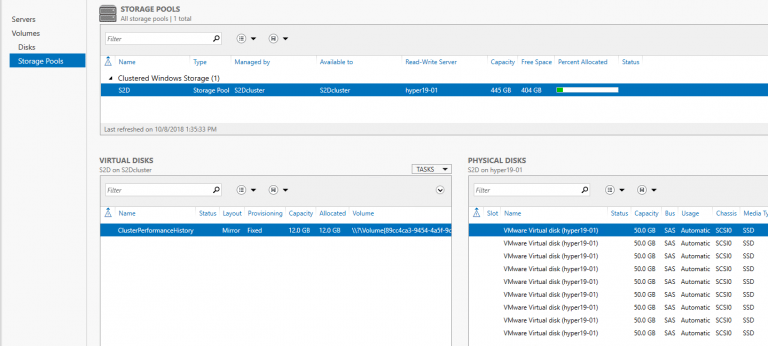 Configuring Windows Server 2019 Storage Spaces Direct S2d In Vmware Vsphere Virtualization Howto