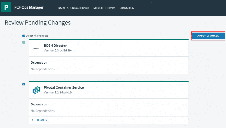 Configuring Pivotal Container Service PKS in PCF Ops Manager Dashboard ...