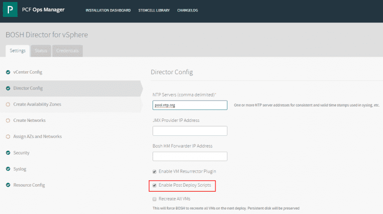 Getting Started With Vmware Pivotal Container Service Pks Pcf Ops Manager Install