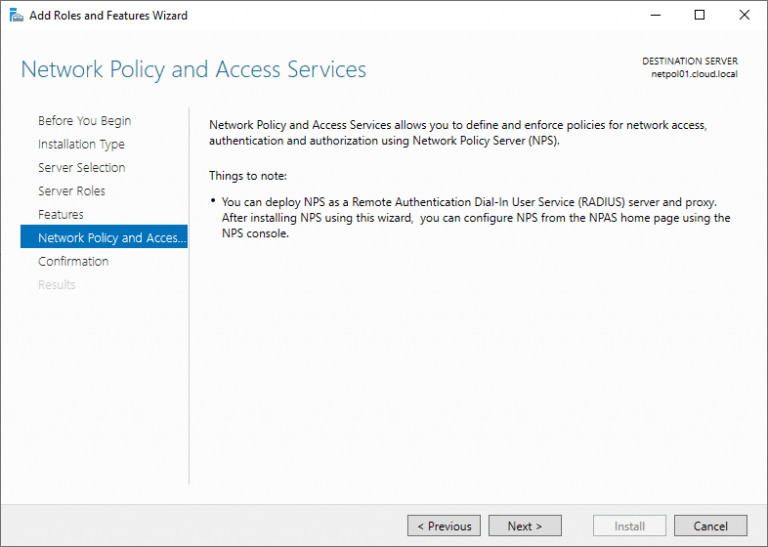 Installing Configuring Troubleshooting Windows Server 2019 NPS as ...