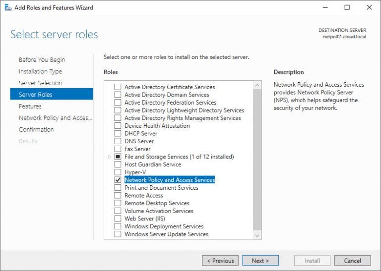 Installing Configuring Troubleshooting Windows Server 2019 NPS as ...