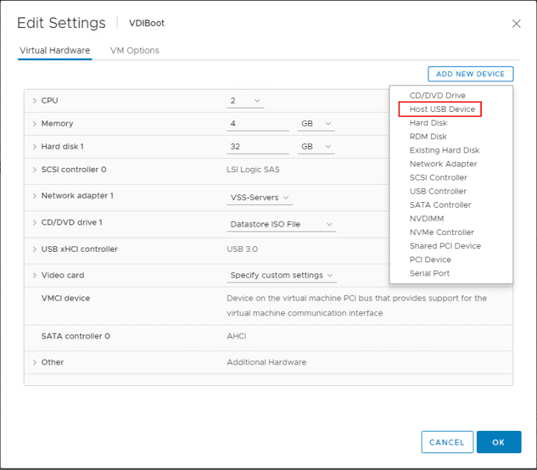 Boot ESXi Virtual Machine From Passthrough USB - Virtualization Howto