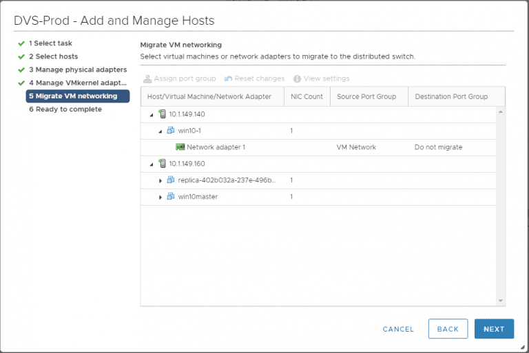 Create Vmware Vsphere Distributed Switch Vds For Nsx Data Center