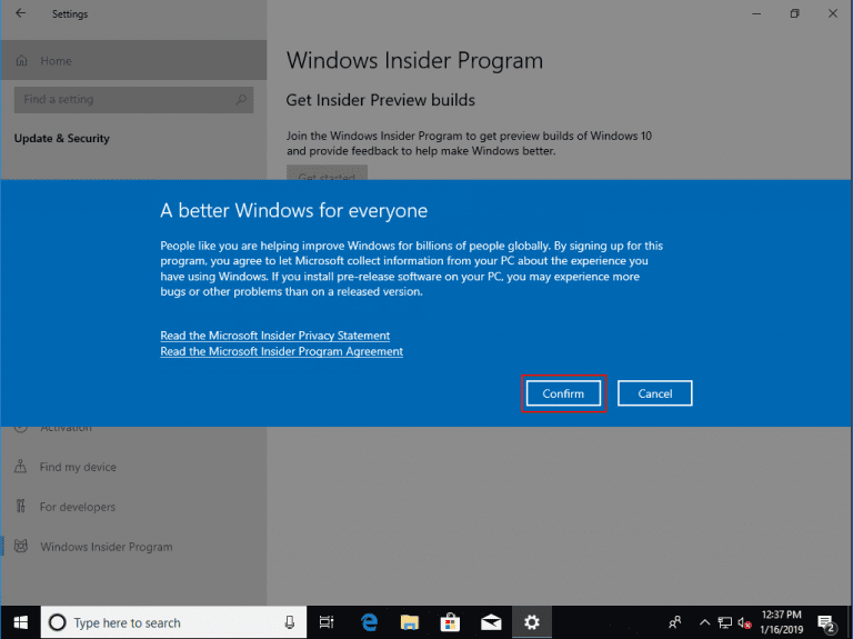Installing Windows 10 Insider Preview 18317 New Features No ISO ...