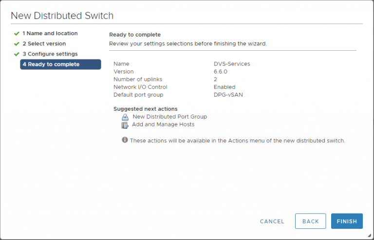 Create VMware vSphere Distributed Switch VDS for NSX Data Center - Virtualization Howto